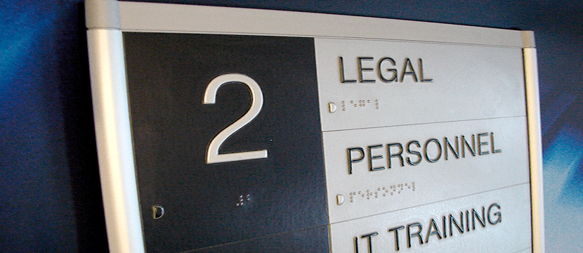Braille Signs & Signage For Public and Private Sector Buildings