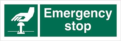 Emergency Stop | Allsigns