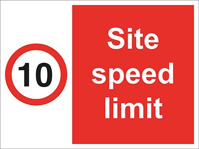 10 MPH Site Speed Limit | Allsigns