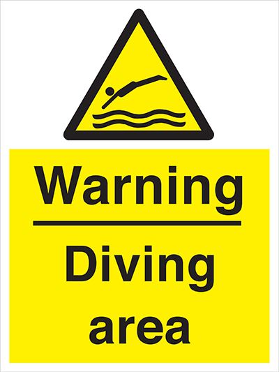 Warning Diving Area | Allsigns