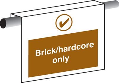 Hook Sign – Brick/Hardcore Only | Allsigns