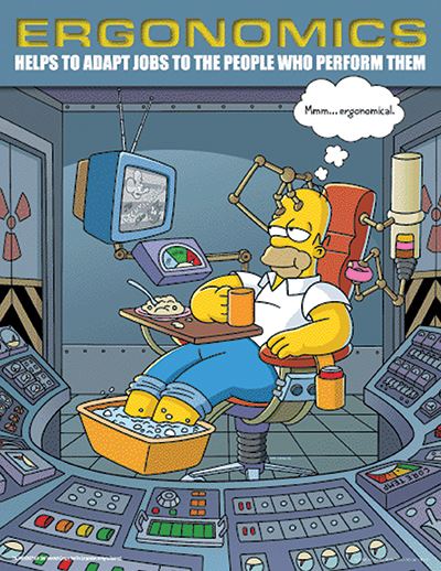 The Simpsons Safety Poster | Allsigns