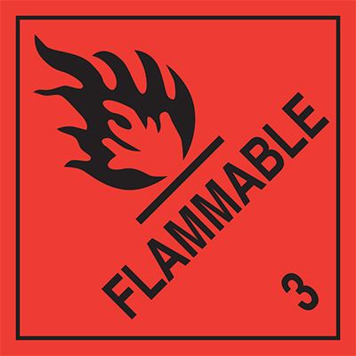 Allsigns International Ltd - Flammable Label