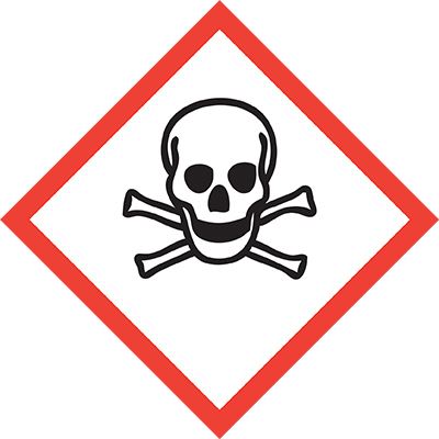 Allsigns International Ltd - Poison (Symbol) Label