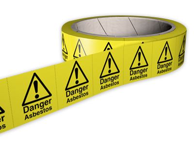 Danger Asbestos Labels | Allsigns