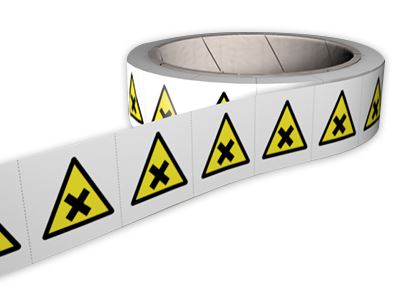 Irritant (Symbol) Labels | Allsigns