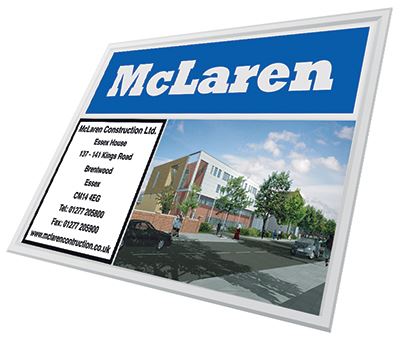 GRP Tray Sign | Allsigns