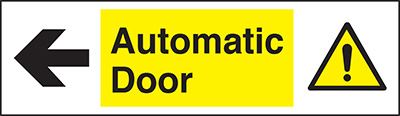 Allsigns International Ltd - Automatic Door – Arrow Left