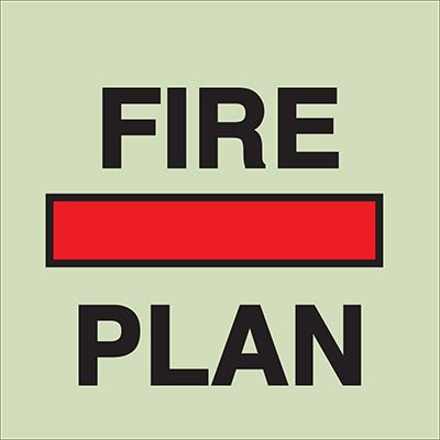 Photoluminescent Fire Plan | Allsigns