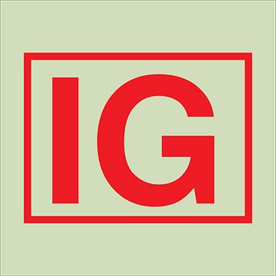 Photoluminescent Inert Gas Installation | Allsigns