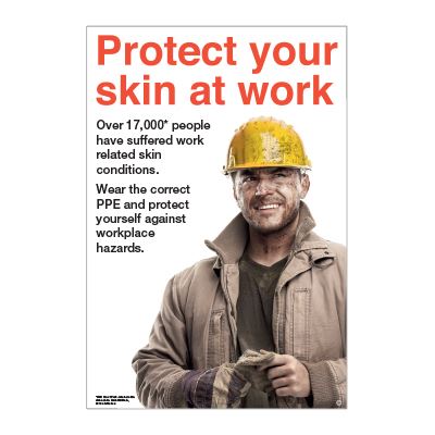 Protect Your Skin At Work – Poster | Allsigns