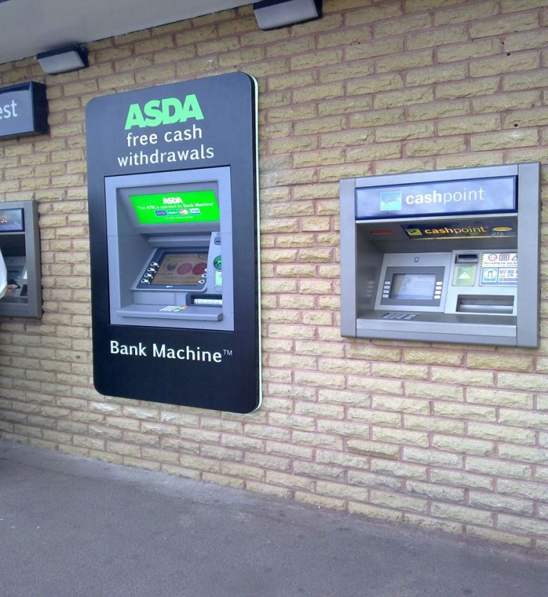 Cash Machine Surrounds, ATM Surrounds, Cash Point Signage